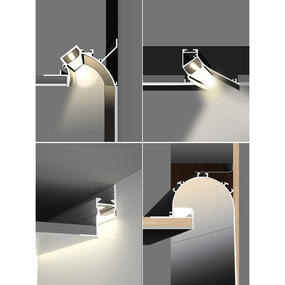 Recessed Wall Washer Light Profile Ceiling Suspended Ceiling Light Slot ...