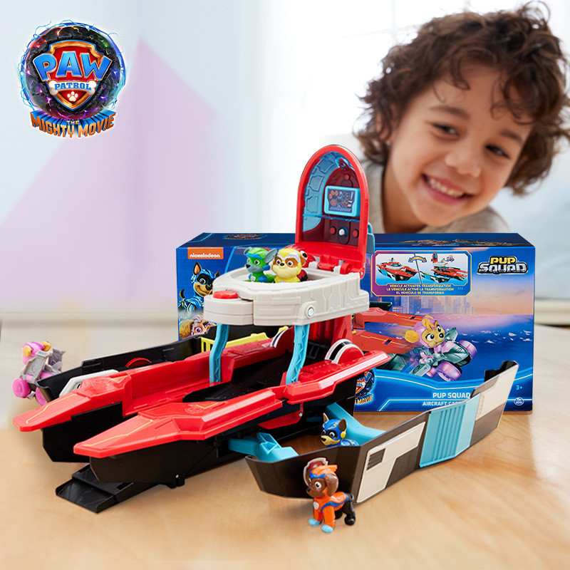 New Paw Patrol Movie2Transforming Aircraft Carrier Archie Dog Rescue ...