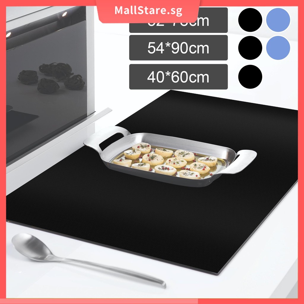 Induction Cooker Cover Silicone Induction Cooker Mat Large Nonstick ...