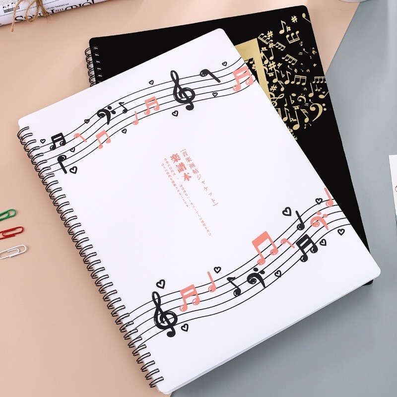 [9236Positive Review]a4Sheet Music Folder Transparent Insert Pages File ...