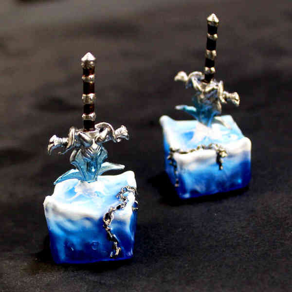 keycaps Frost Sorrow Personality Keycaps Lich King World of Warcraft ...