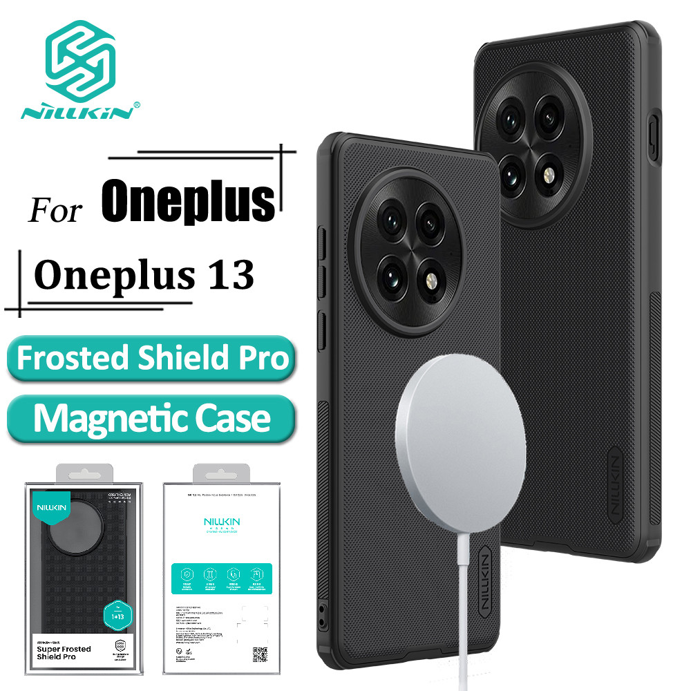 Nillkin Super Frosted Shield Pro Magnetic Case For OnePlus 13 Phone ...