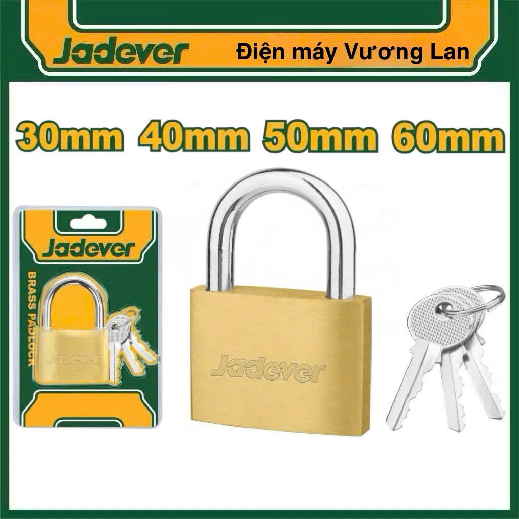 Jadever brass lock size 30mm - 60mm, solid copper lock cylinder with ...