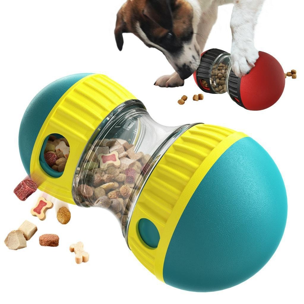 Interactive Dog Toy Increases IQ Treats Pet Toy Feeding Food Dispenser ...