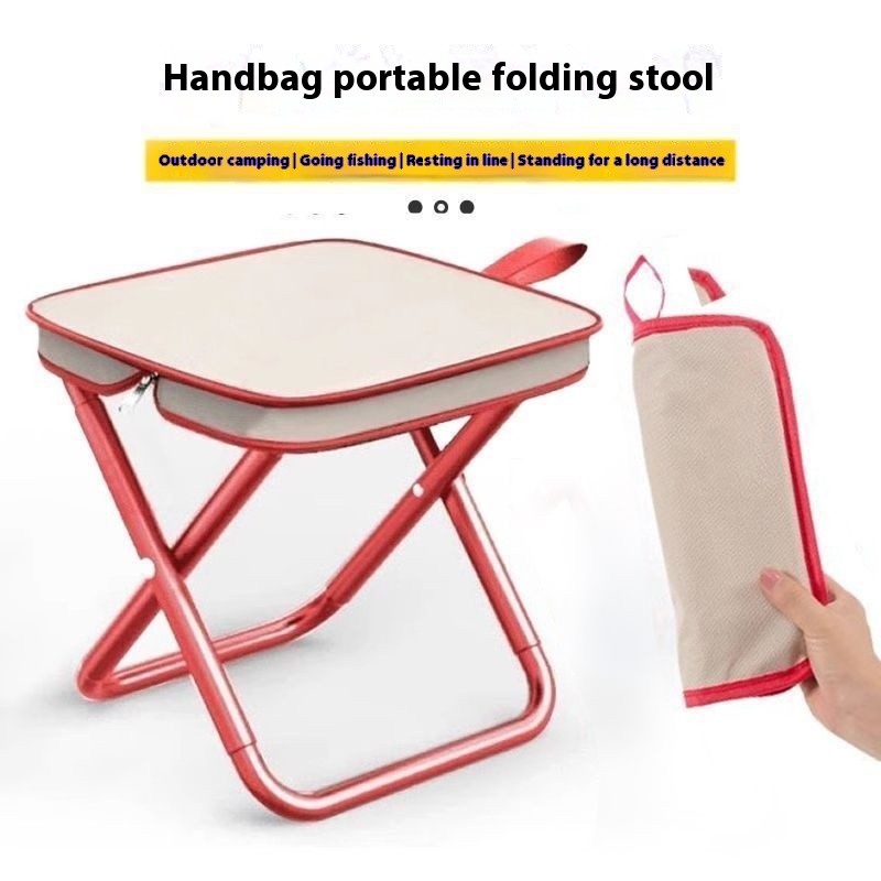 Pony Foldable Portable Ultra-Light Travel Handbag Bench Fishing Stool ...