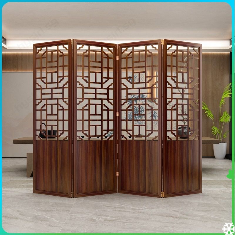 Screen Partition Chinese Screen Partition Chinese Style Foldable Mobile ...