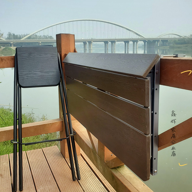 Table Home Small Apartment Multifunctional Solid Wood Hanging Tea Table ...