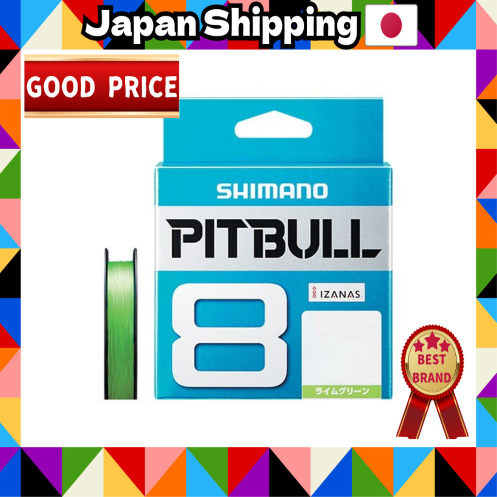 [Delivered from Japan] SHIMANO PE Line Pitbull 8-braid 150m No. 1.0 ...