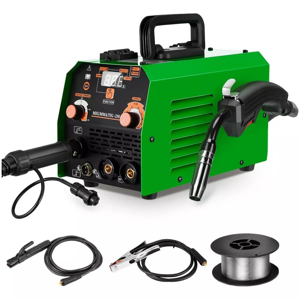 MIG Welding Machine Portable Inverter IGBT Gasless Welder MIG&MMA ...