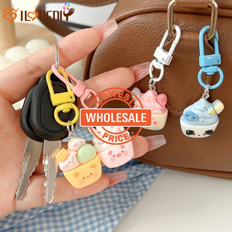 [ Wholesale Prices ] Cartoon Ice Cream Keychain Bag Charm - Birthday ...