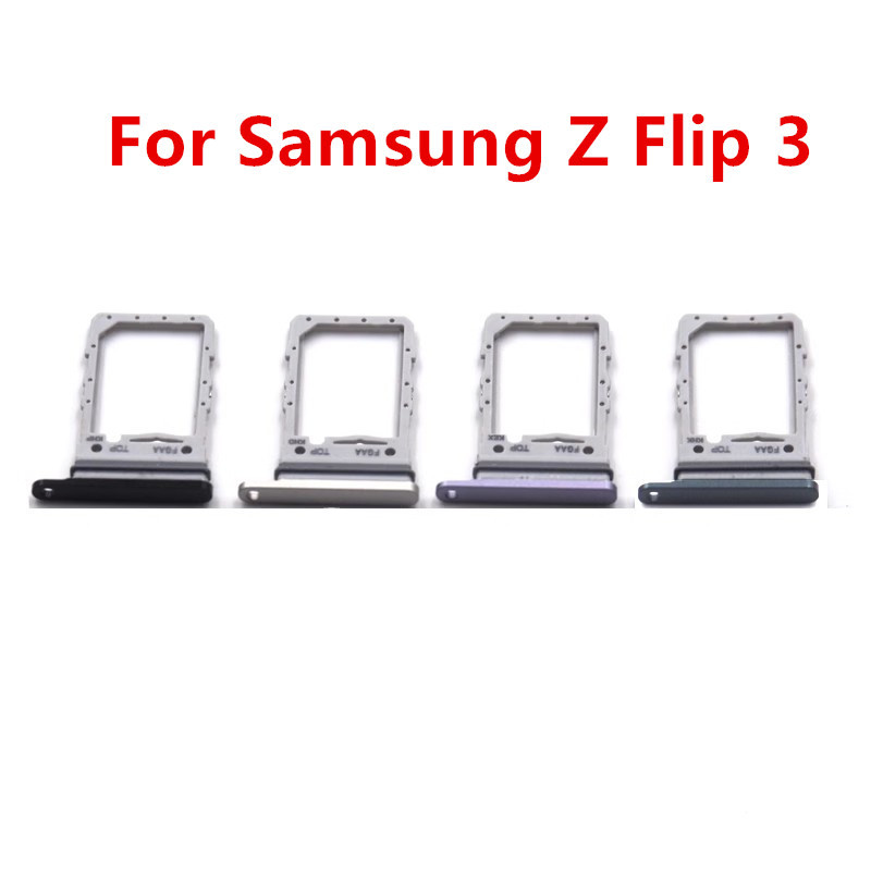 Flip3 SIM Card Slots For Samsung Galaxy Z Flip 3 F711 SIM Tray Adapters ...
