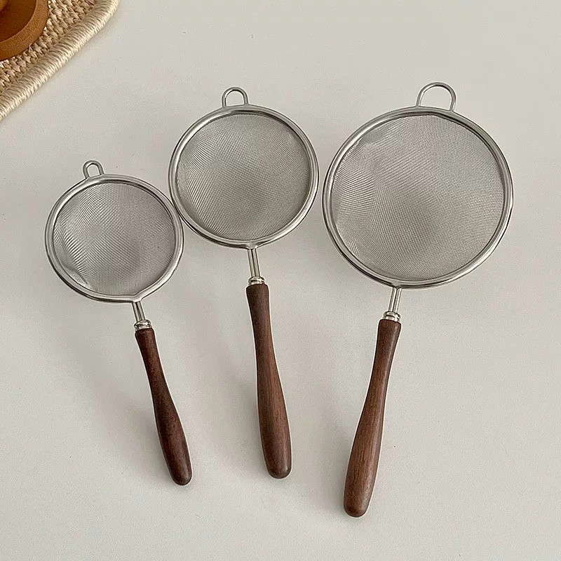 HERA MINI Flour Sifter Stainless Steel Flour Sieve Colander Fine Mesh ...