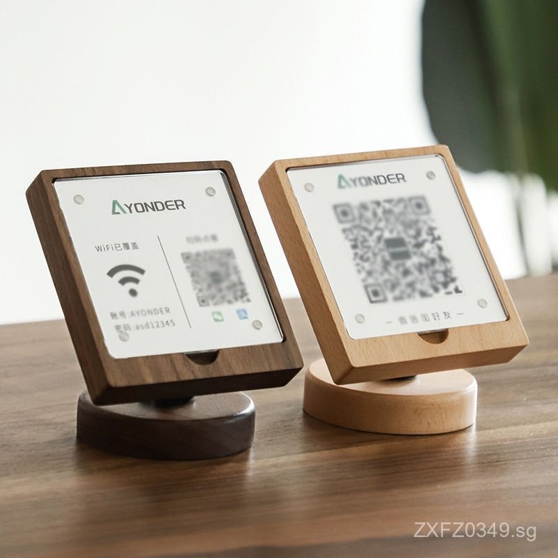 Scan to pay wifi QR Code Display Stand Alipay Cashier Counter Payment ...