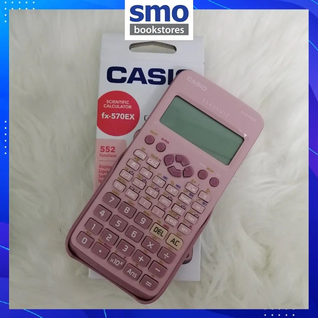 [CASIO] FX-570EX CASIO SCIENTIFIC CALCULATOR - PINK & BLUE | Shopee ...