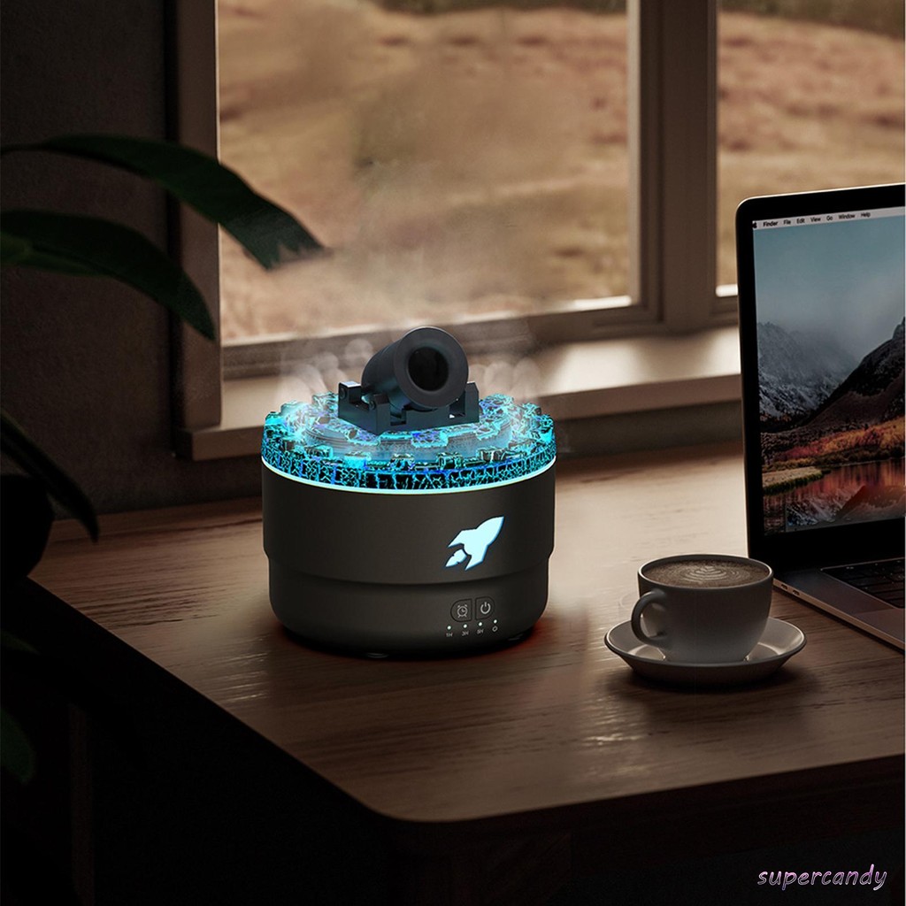 Creative Yellow Cane Humidifier Cannon Blast Turret Humidifier Silent ...