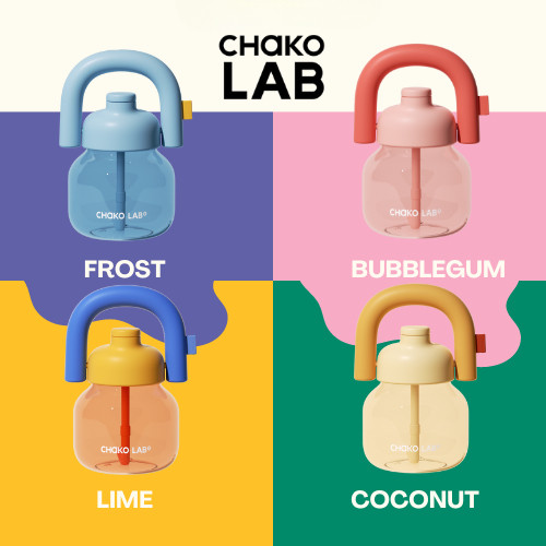 Chako Lab Lin Lin 1150ml Tritan Plastic Beverage Bottle Tumbler Flask ...
