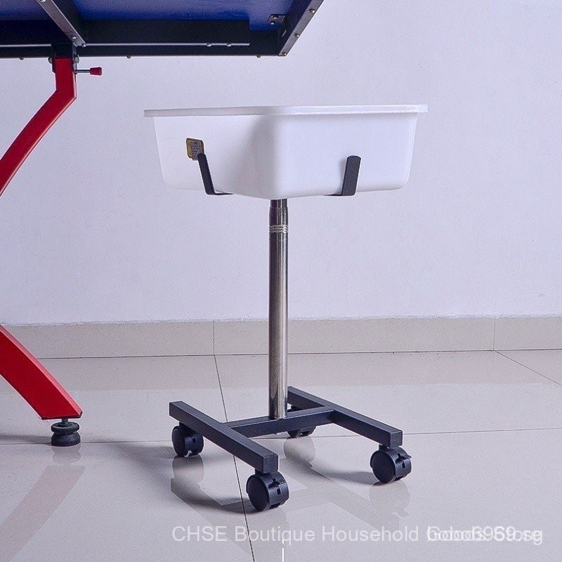 Table Tennis Bowl Storage Basket Rack With Wheels Movable Collection ...