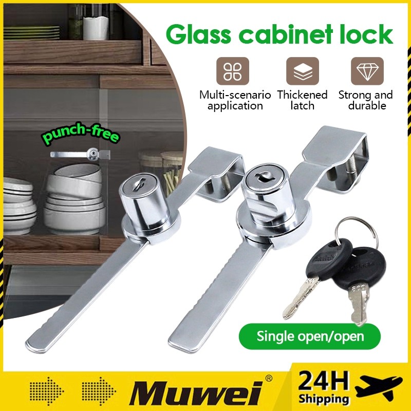 Glass Cabinet Lock Glass Door Lock Sliding Window Lock Sliding Door ...