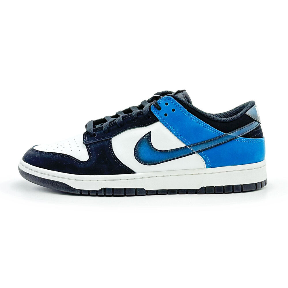 FD6923-100 Nike Dunk Low Industrial Blue Summit White Black | Shopee Singapore