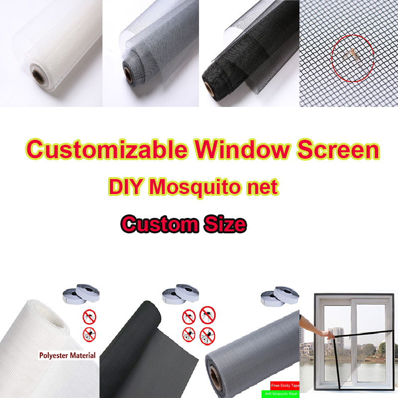 Customized Mosquito net diy window screen insect mosquito net Custom ...