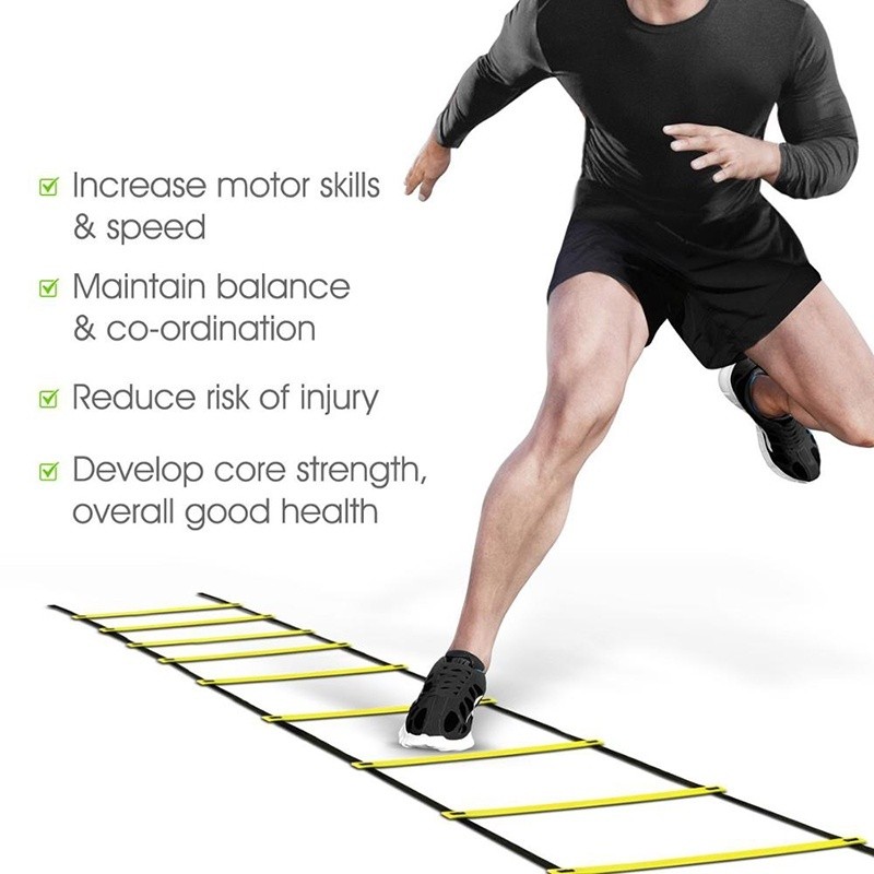 Agility Ladder Speed Ladder Training Ladder Football training Speed ...