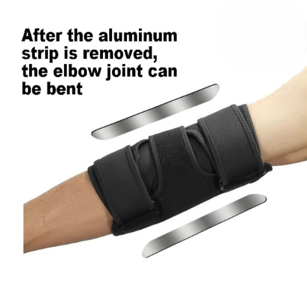Elbow Brace Breathable Fixation Splint Arm Support Straightener for ...
