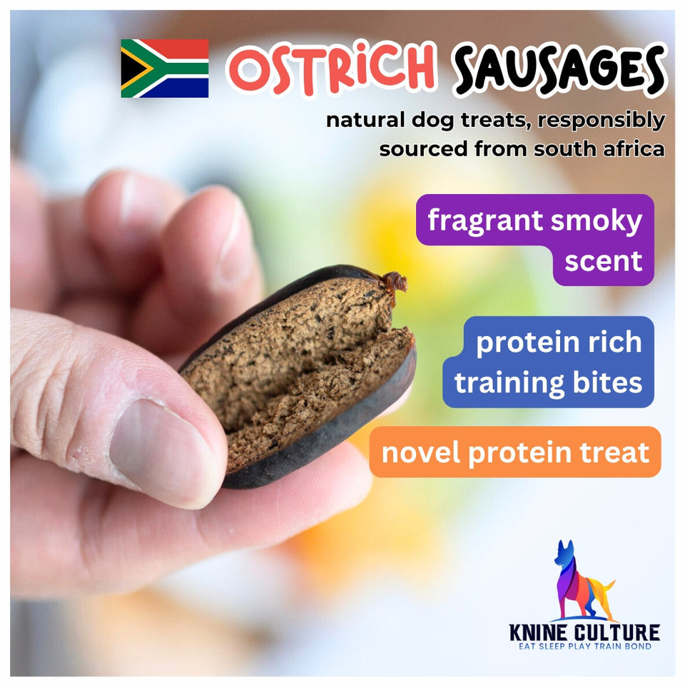Ostrich Smoked Sausage, Dog Treats | Shopee Singapore