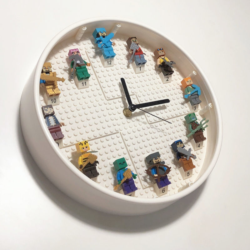Straw Straw time Assembled Toys Minecraft Series Compatible Lego Blocks ...