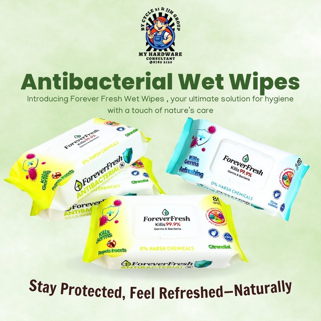 SG FAST DELIVERY Multi Use Skin & Surface Anti Bacterial Wet Wipe ...