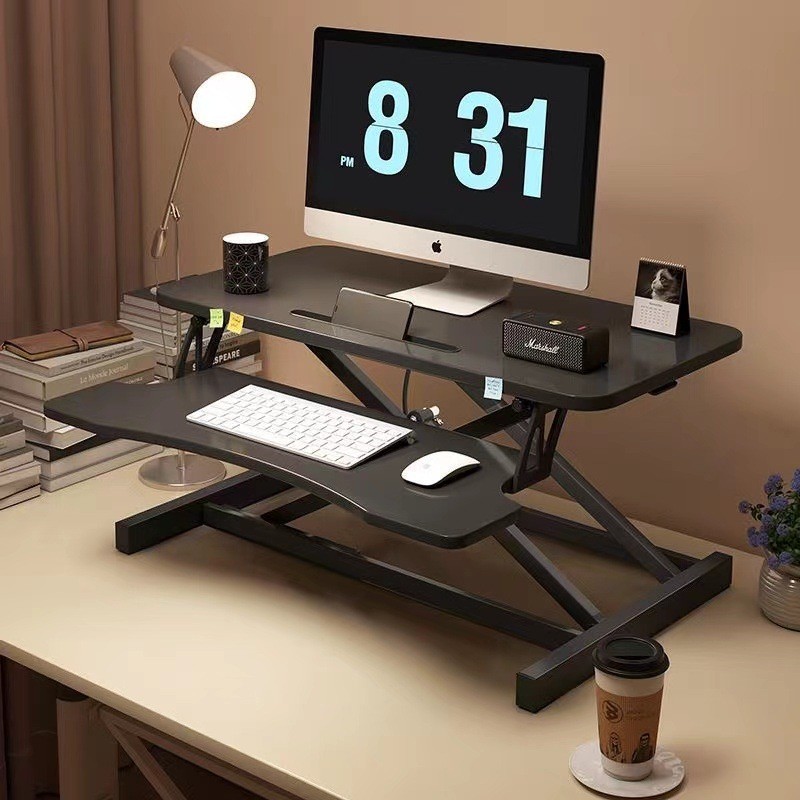 Standing Adjustable Height Computer Desk with Adjustable Height Lift ...