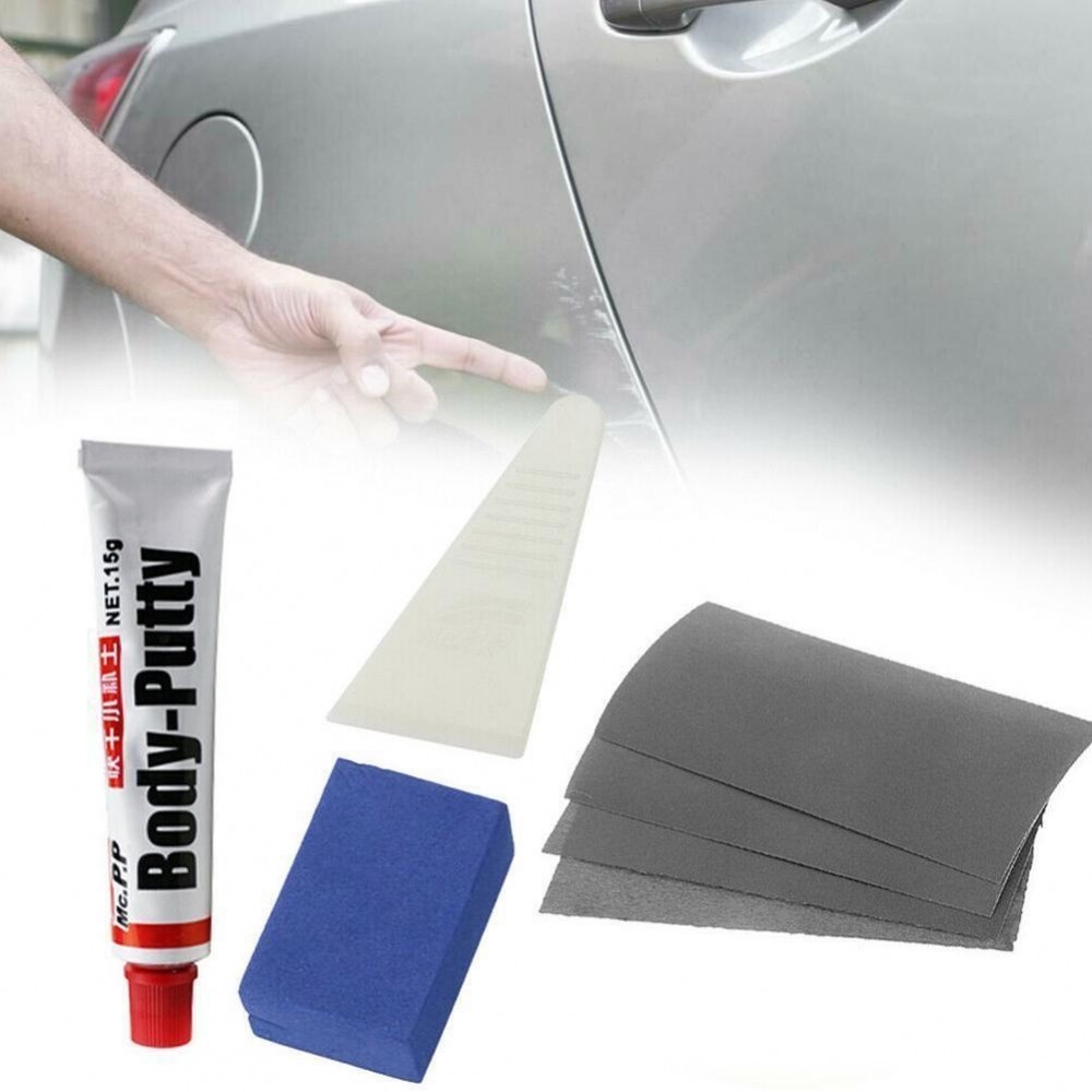 Automotive Paint Repair Kit with Car Body Putty and Scratch Filler ...