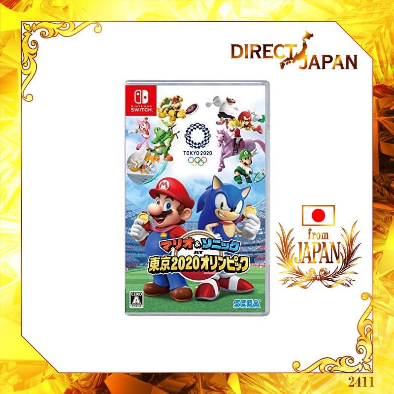 Mario Sonic at the Tokyo 2020 Olympic Games TM Switch Shopee Singapore