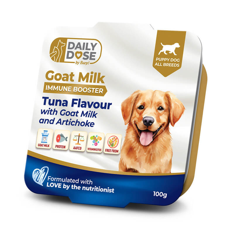 Burp Daily Dose By Burp Puppy - Tuna With Goat Milk And Artichoke Dog ...