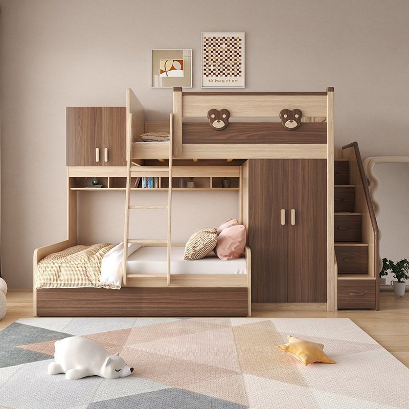 {Sg Sales} Double Decker Bed Frame Double Bed Loft Bed Children's Bed ...