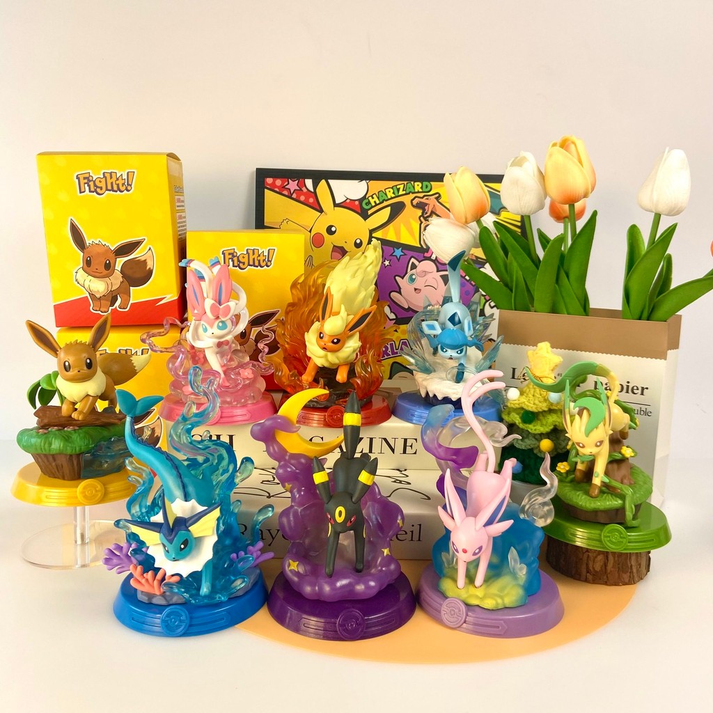 Pokémon Eevee Adventure Figure Fairy Birthday Gift Surprise Trendy Play ...