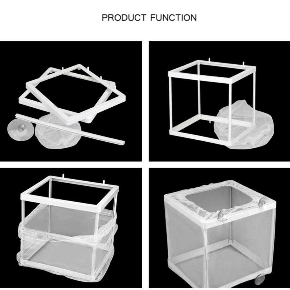 Breeding Mesh Box Net Fish Baby Gauze Trap Box Isolator Incubator ...