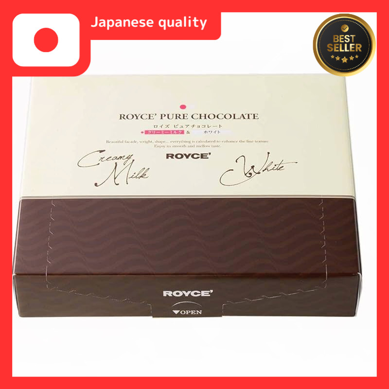 ROYCE' Pure Chocolate Collection Box - Assorted Flavors (Sweet & Milk ...