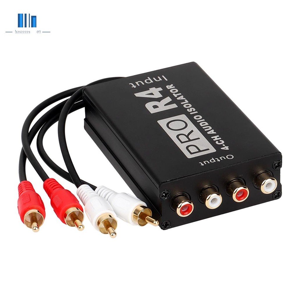 4 Channle Audio Isolator Audio Noise Isolator Car-Mounted Current ...