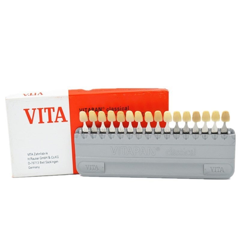 Dental Resin Material 16Color Aesthetics Shade Guide Comparison of ...