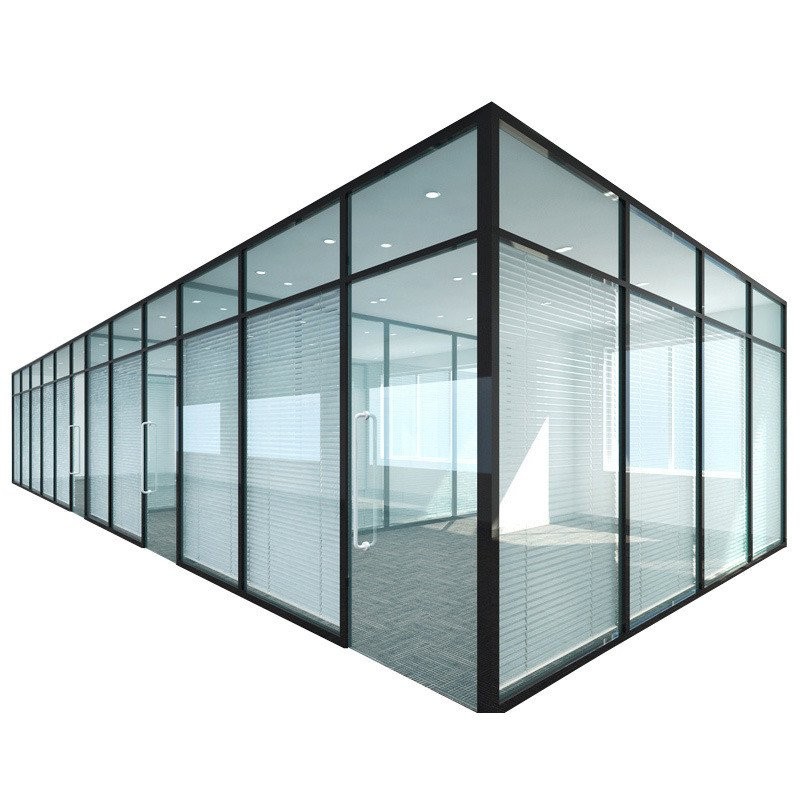 Guangdong Office Glass Partition Wall High Compartment High Partition ...