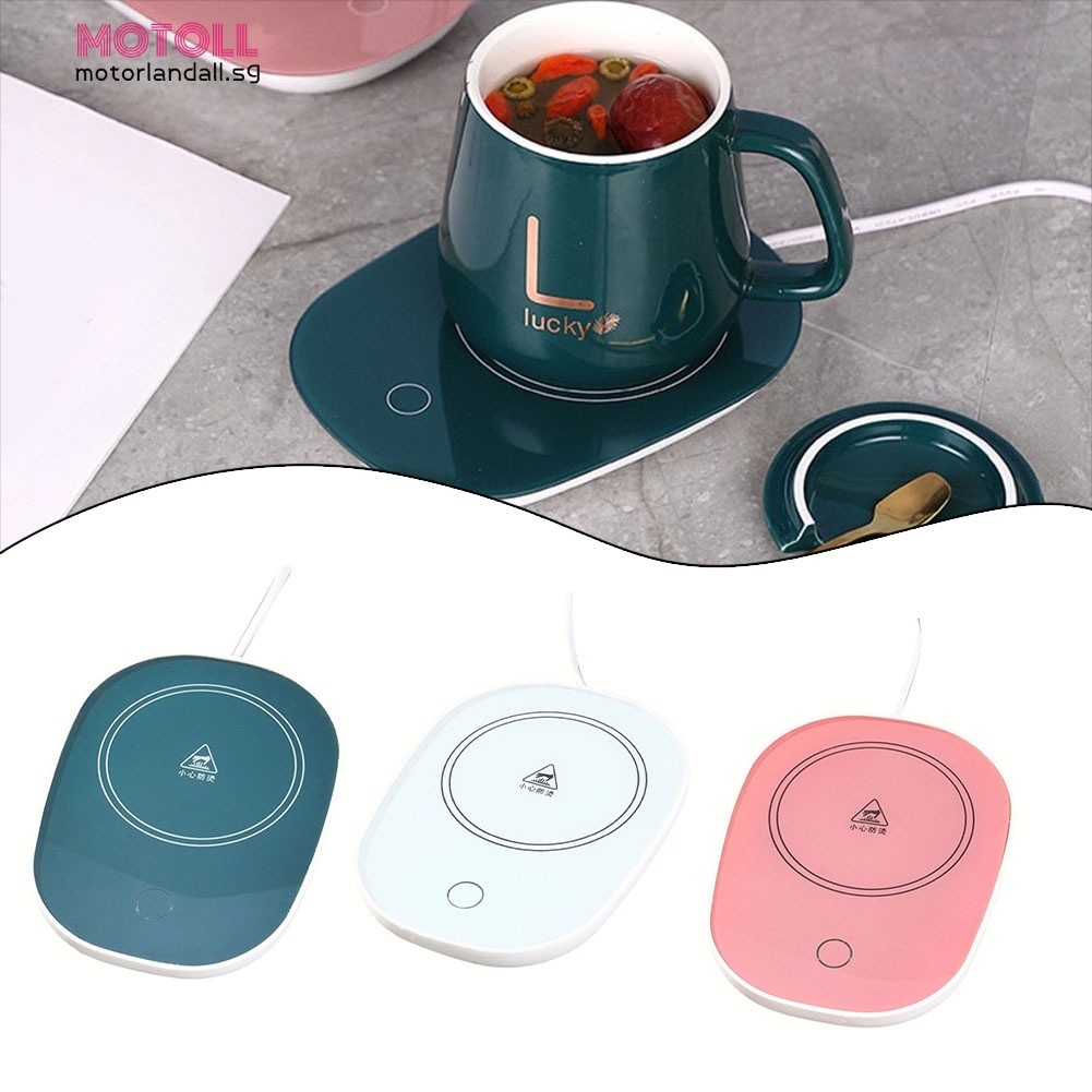 [MOTOLL]USB Heater Cup Warmer Mug Heating Coaster 55°C Thermostatic ...