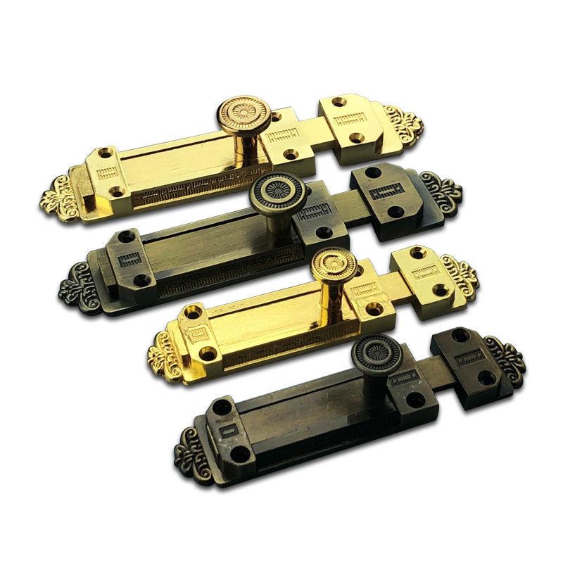 Thick Antique Bolt Lock Buckle Bathroom Door Buckle Door Bolt Left ...
