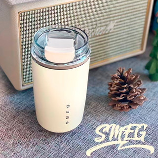 SMEG Retro Thermos Cup Portable Travel Cup Stainless Steel Coffee ...