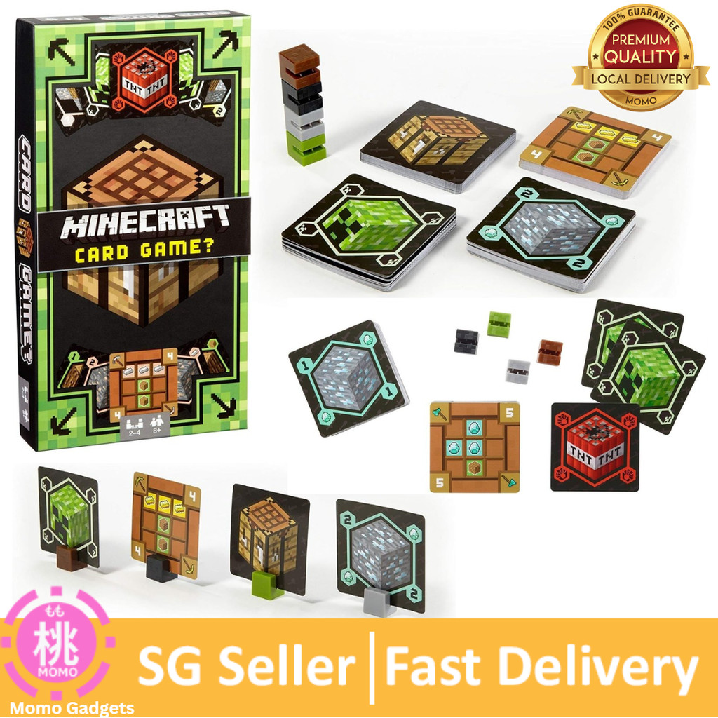 Mattel Minecraft Card Game | Shopee Singapore