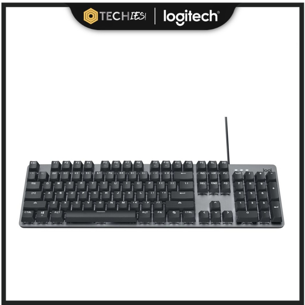 Logitech K845 Mechanical Illuminated Wired Keyboard (Tactile switch ...