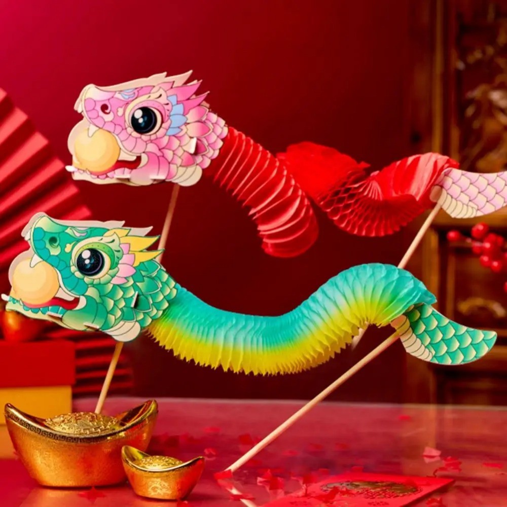 2025 Cny Handicraft Snake Toys Kids Snake Toy Chinese Style Paper ...
