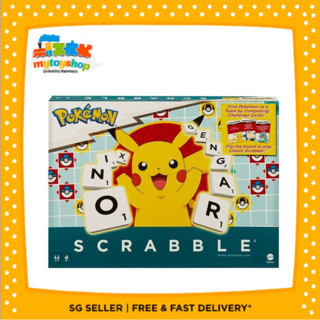 Scrabble Pokemon Edition | Shopee Singapore