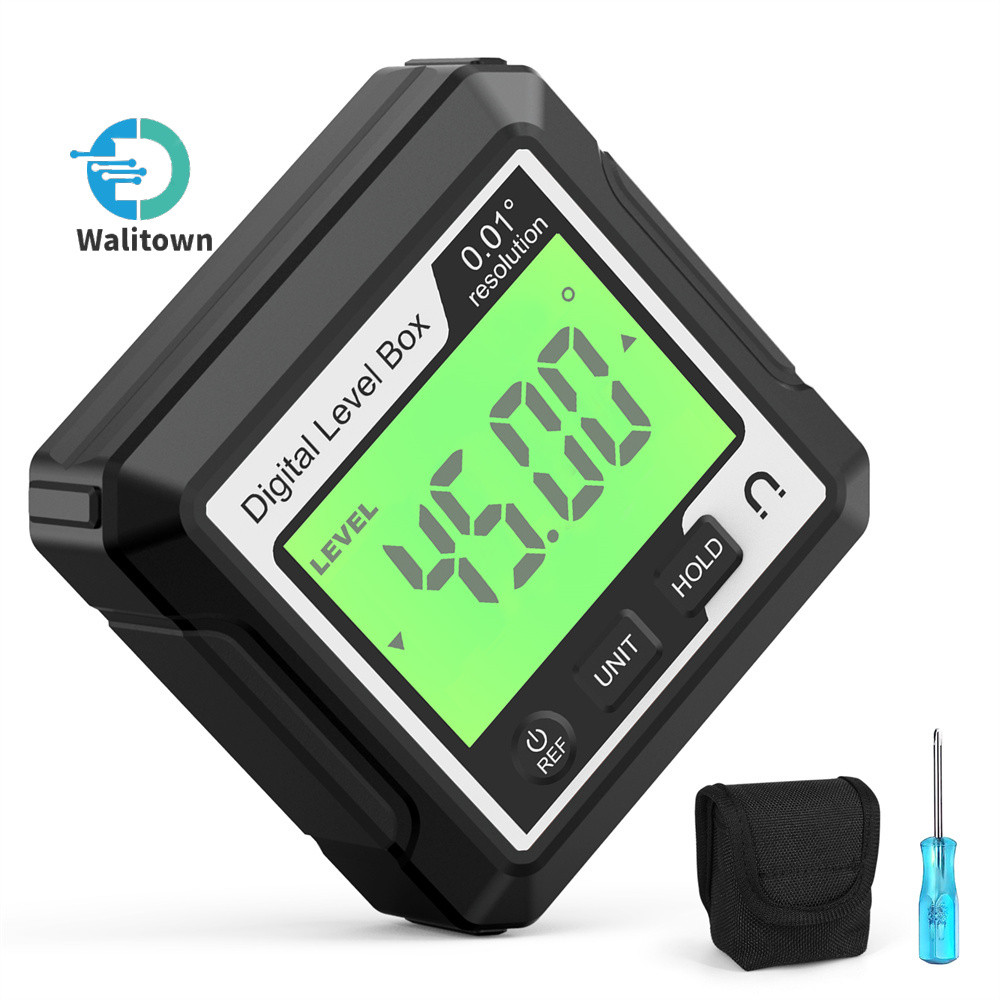 90 Degree Magnet Digital Goniometer Inclinometer Spirit Level | Shopee ...