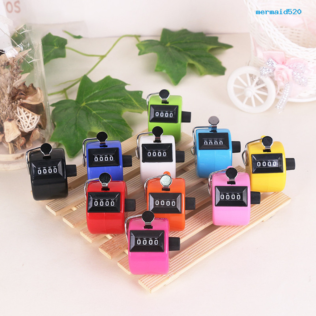 [MRD]Manual Counter Mechanically Jump Quick Reaction Portable 4 Digit ...