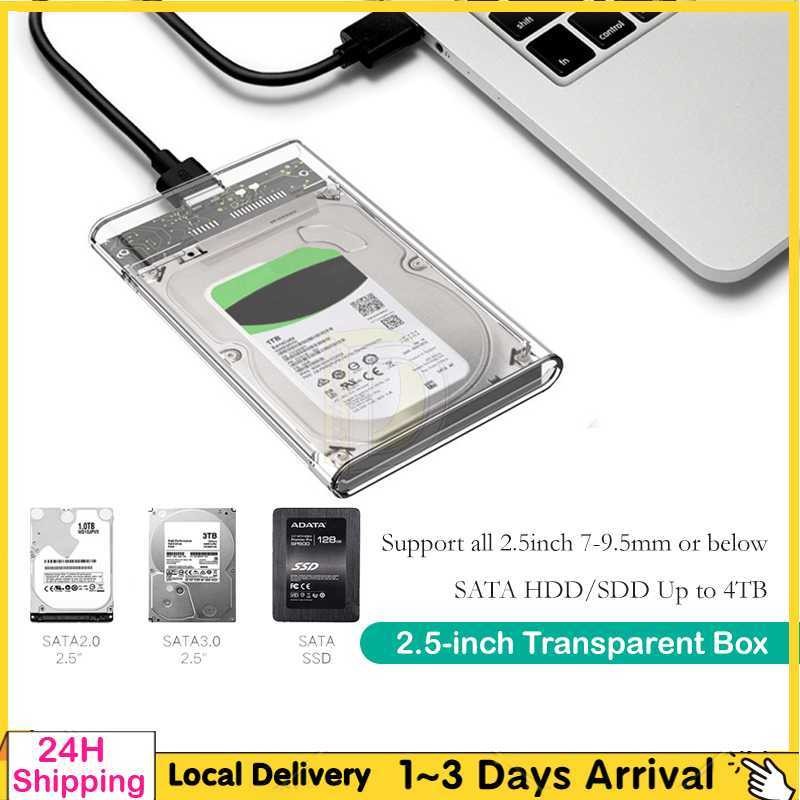 Mini Hard Disk Case 2.5 Inch HDD Case SATA to USB 3.0 HDD Enclosure SSD ...